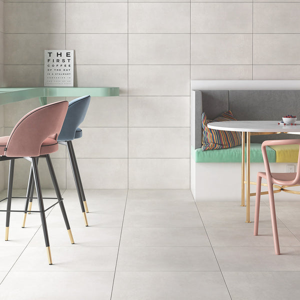 Alba Porcelain Wall & Floor Tiles | 4 Colours | 2 Sizes – ESL Ceramics